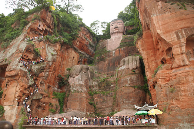 greatest buildings: Statue of Lanshan Buddha, Lanshan, China