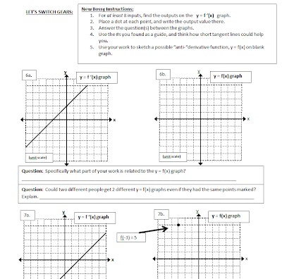 Math Teacher Mambo: Calculus: f and f ' graphs
