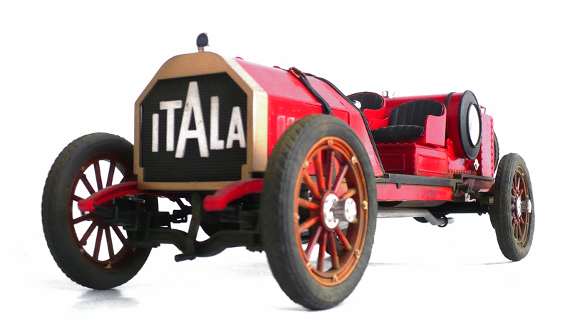 The Great Canadian Model Builders Web Page!: 1907 Itala Grand Prix Racer
