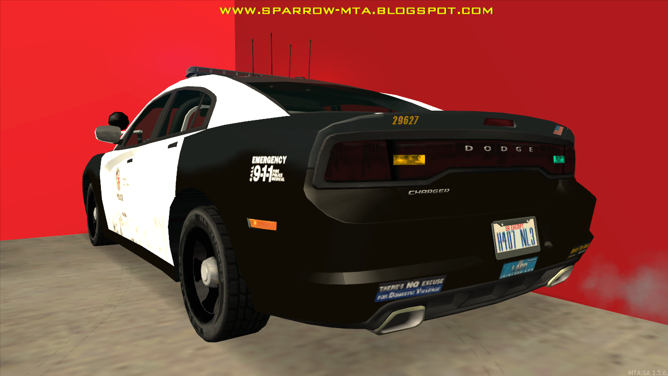 MTA SA Dodge Charger Polis Arabası Script