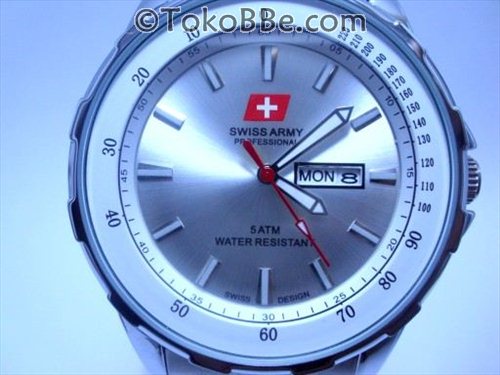 Jam Tangan Swiss Army Couple Fitur Tanggal Hari | Eceran Grosir Jam Tangan