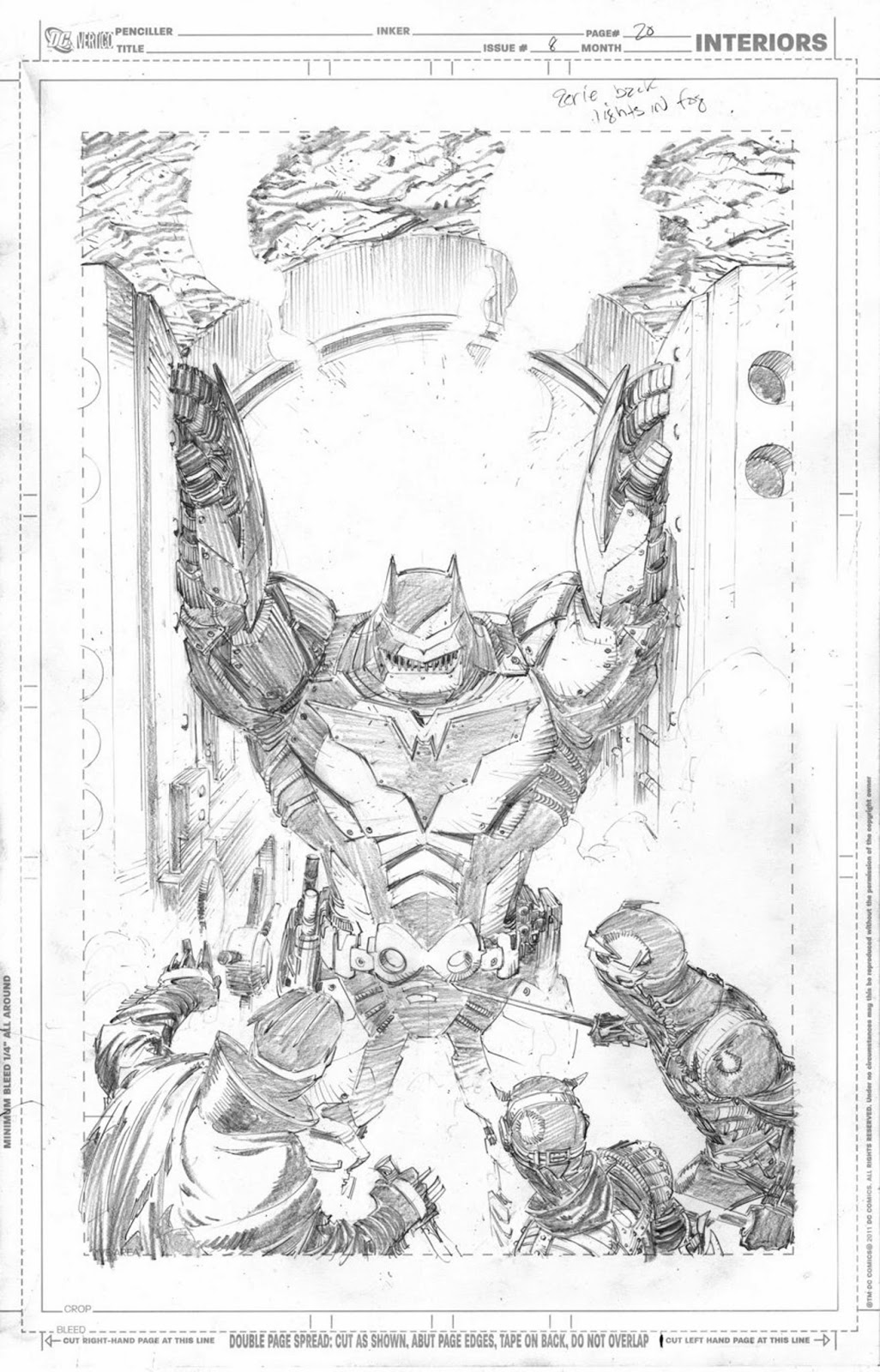 MIX : "Batman"_Pencil by Greg Capullo Ink by Me