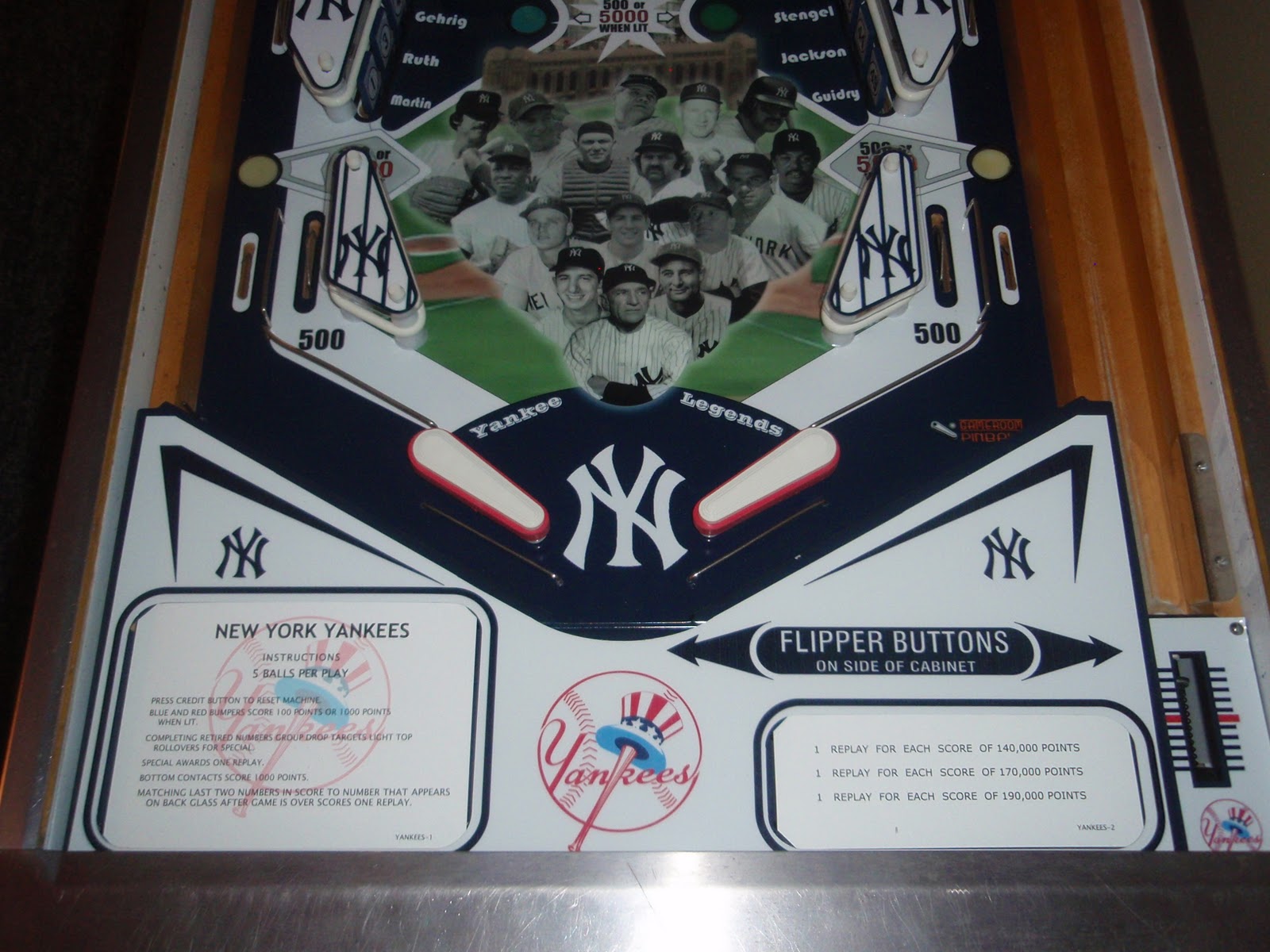 GameroomPinball.com: Custom Projects