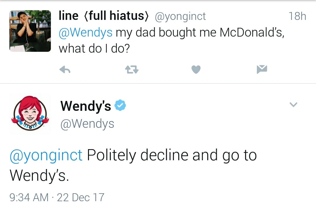 Wendy's fast food restaurant has the most savage Twitter account ...