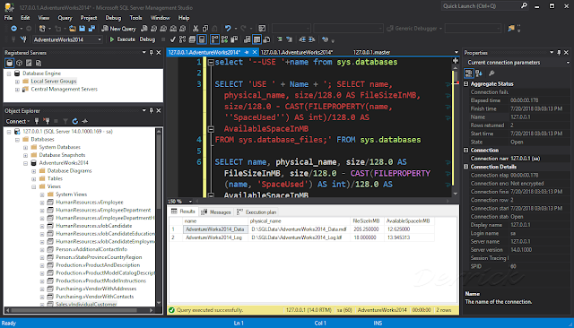 德瑞克：SQL Server 學習筆記: [SSMS] Dark Theme