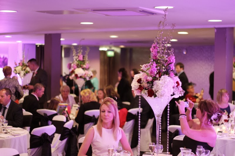 Ruby Reds & Soft Pinks for Allison & Andy's Fabulous Ribby Hall Wedding Day