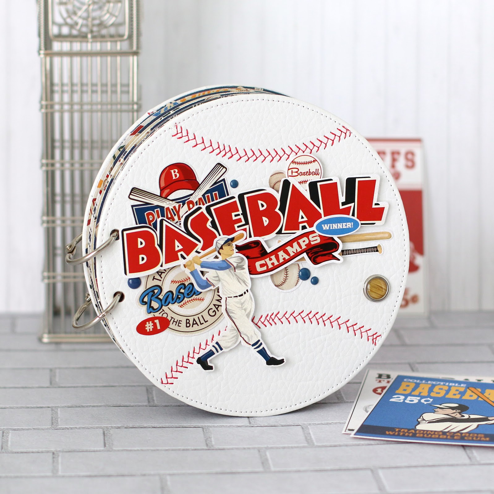 My creative corner: Baseball Mini Book