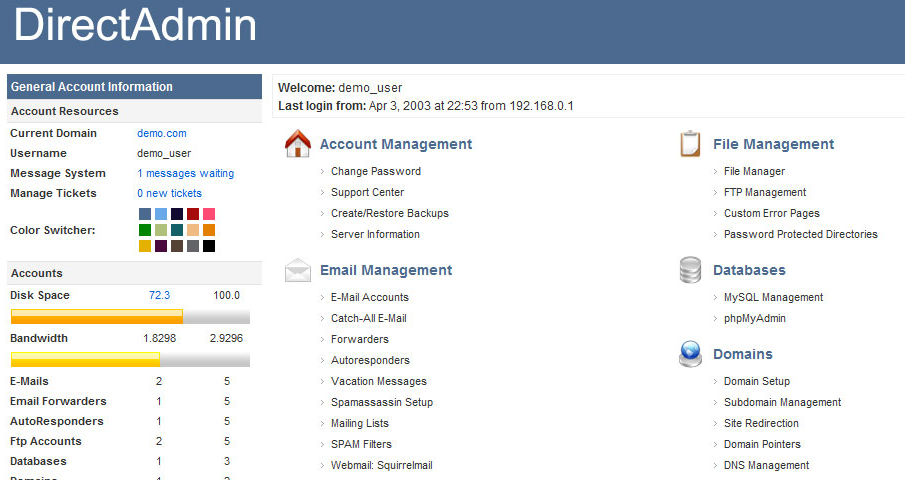 Best 5 Services For India.: Best 5 web hosting control panel for all time.