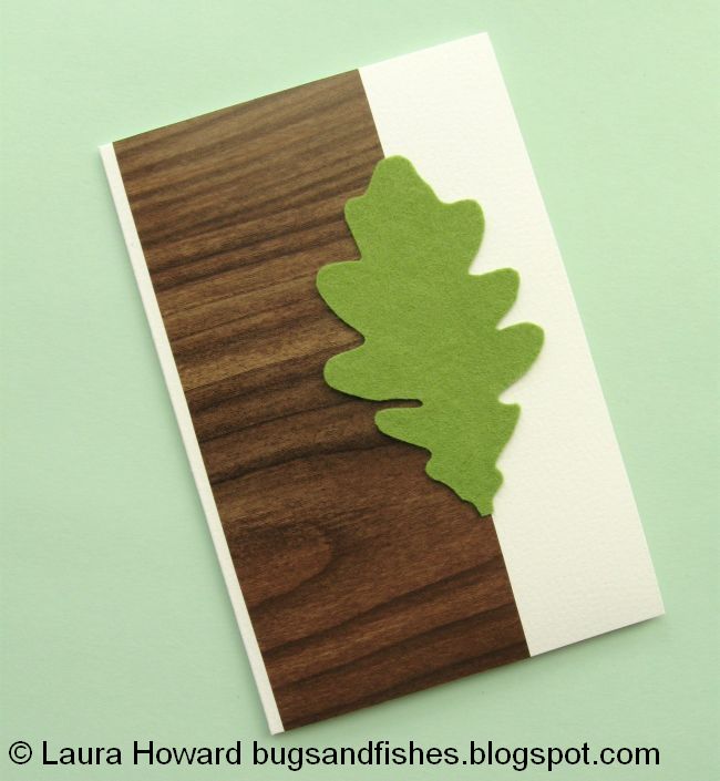 Bugs and Fishes by Lupin: How To: Leaf Card