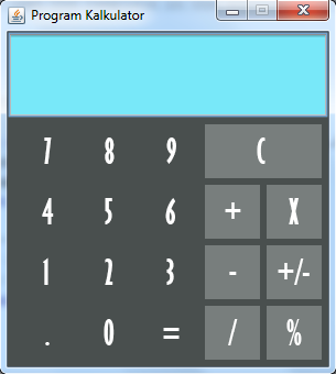 Cara Membuat Program Kalkulator Keren Pada Java Dekstop - Dunia Programming