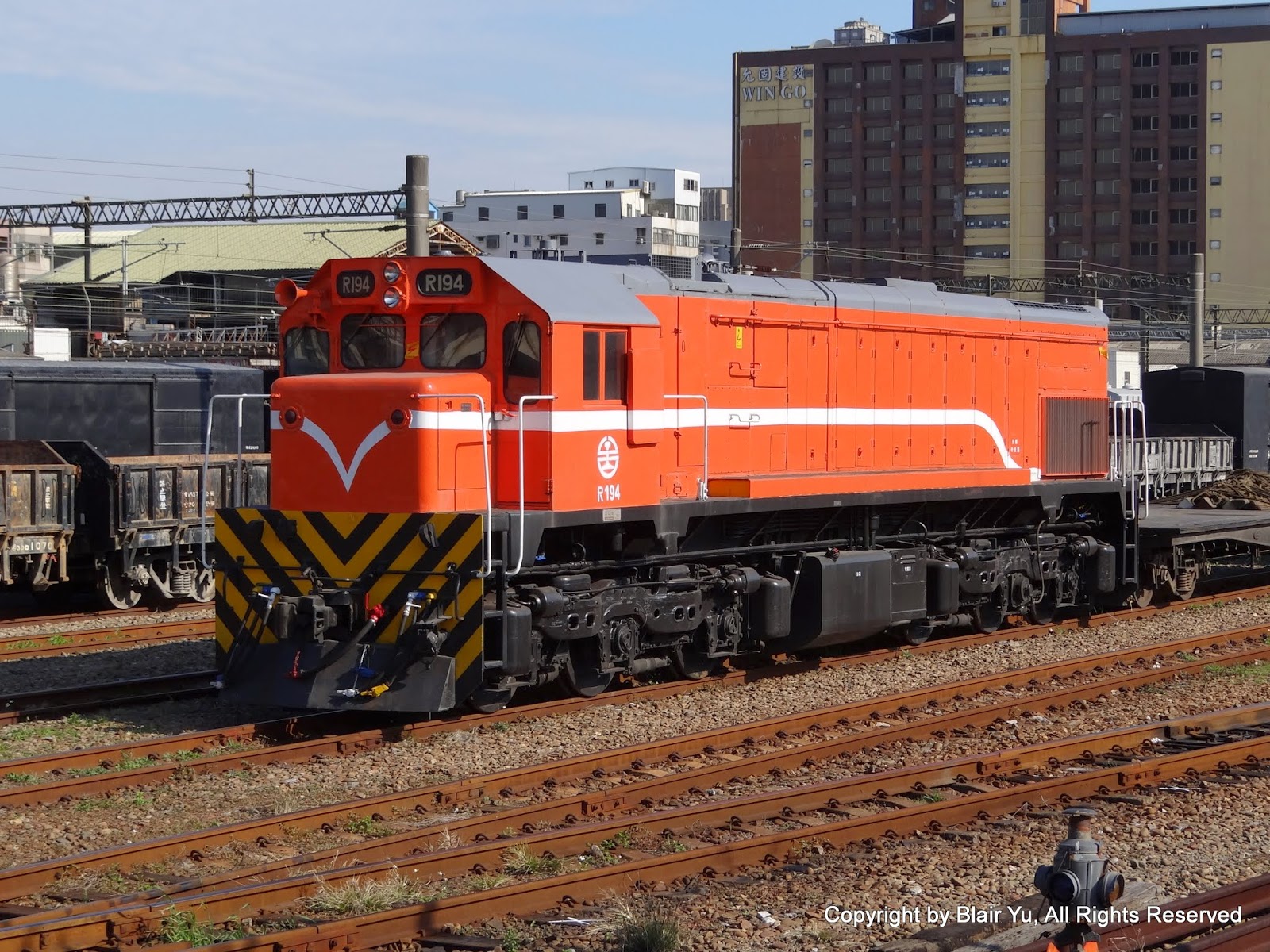 Blair's 鐵道攝影: R194柴電機車 / TRA R194 Diesel-electric Locomotive