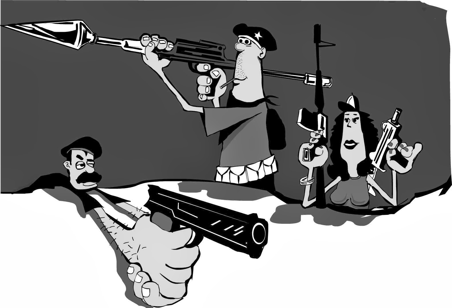 BIRUSCO STUDIO: LOS GUERRILLEROS