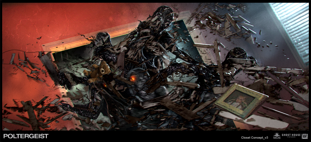 Sebastian Meyer: Poltergeist Concept Art