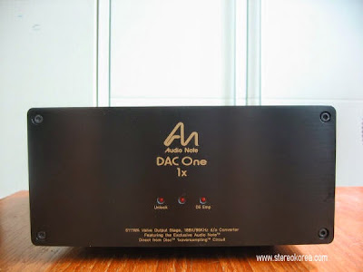 Stereo Korea: AudioNote DAC One 1x/signature