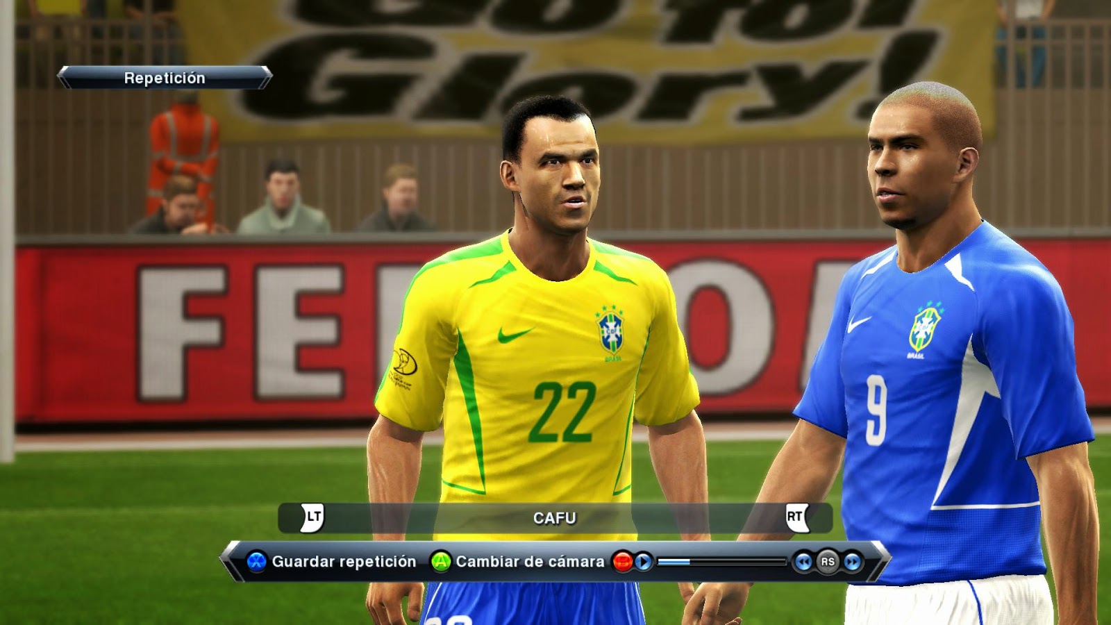 pes-modif: PES 2013 Kit and Faces Classic Brazil 2002 by mag95