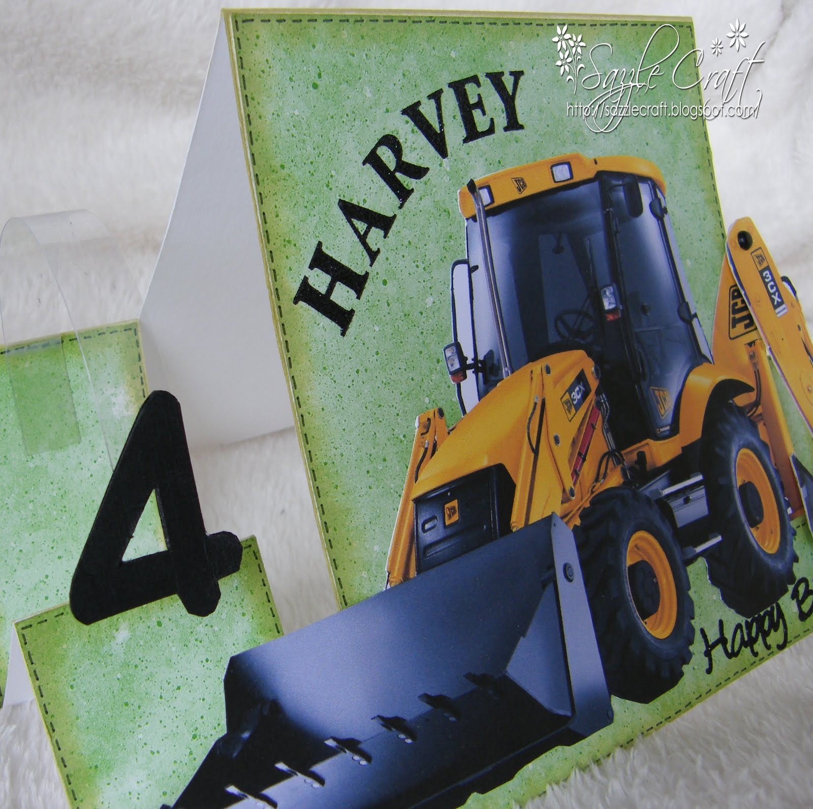 Sazzle Craft: JCB Birthday