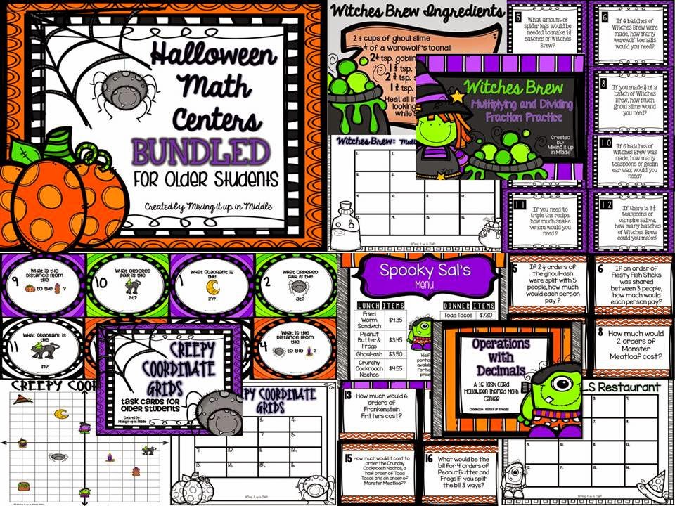 Mixing it up in Middle! : 20% off Bundles TODAY ONLY! :)