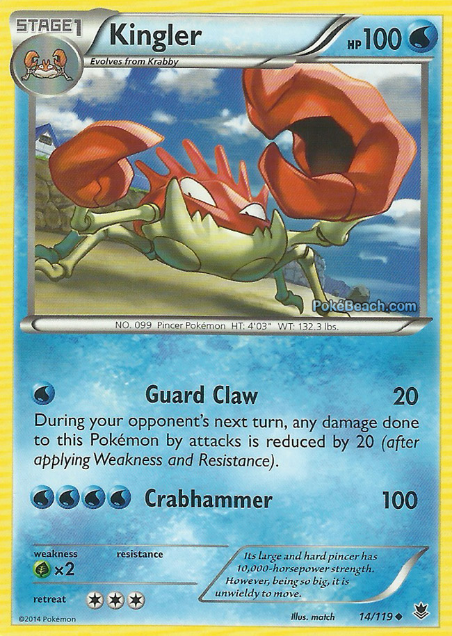 Pokemon Mega Kingler