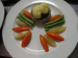 Sous Vide cooking @ home: Turned vegetables