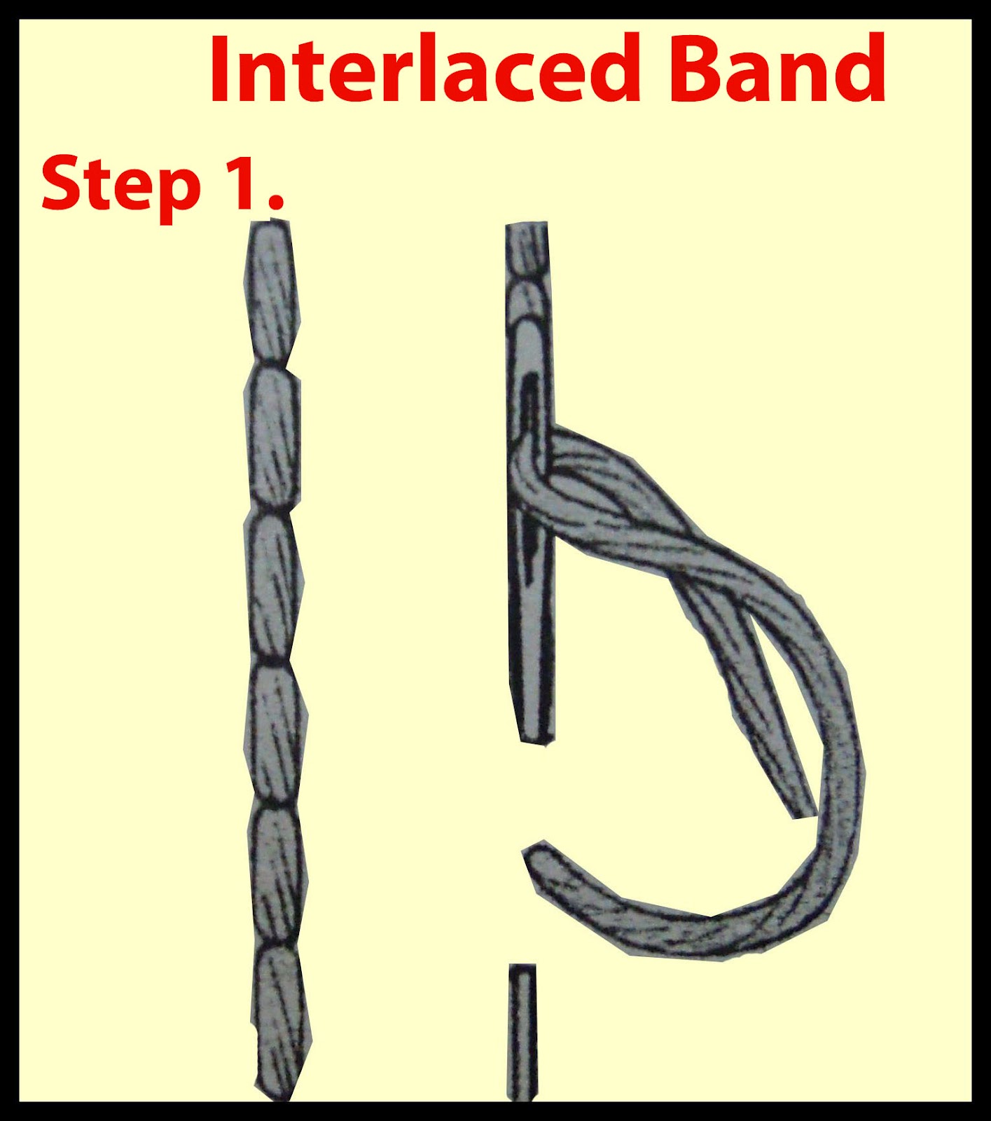 Craft Ideas: Interlaced Band