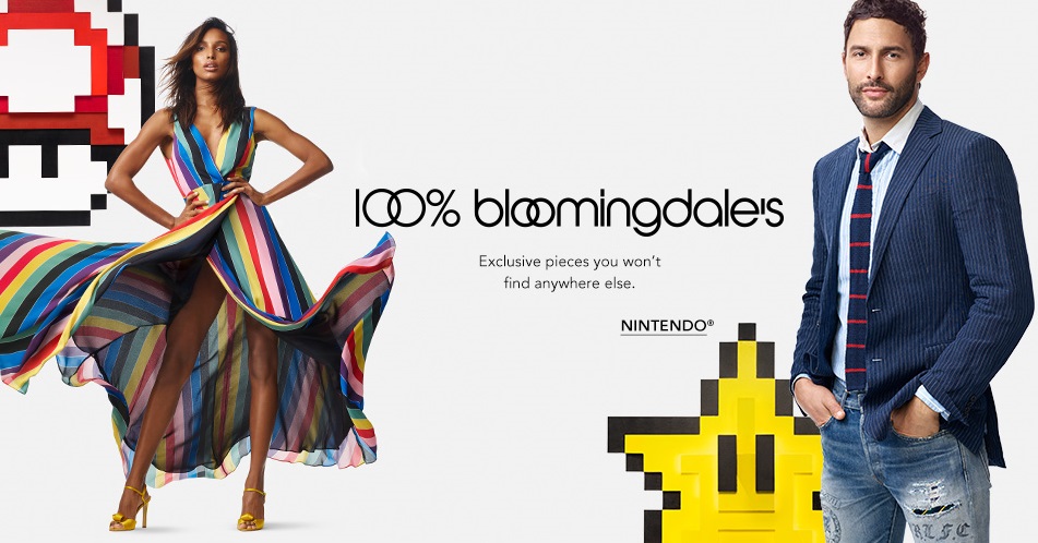 Fashion & Nintendo at Bloomingdales | Fashion Blog by Apparel Search