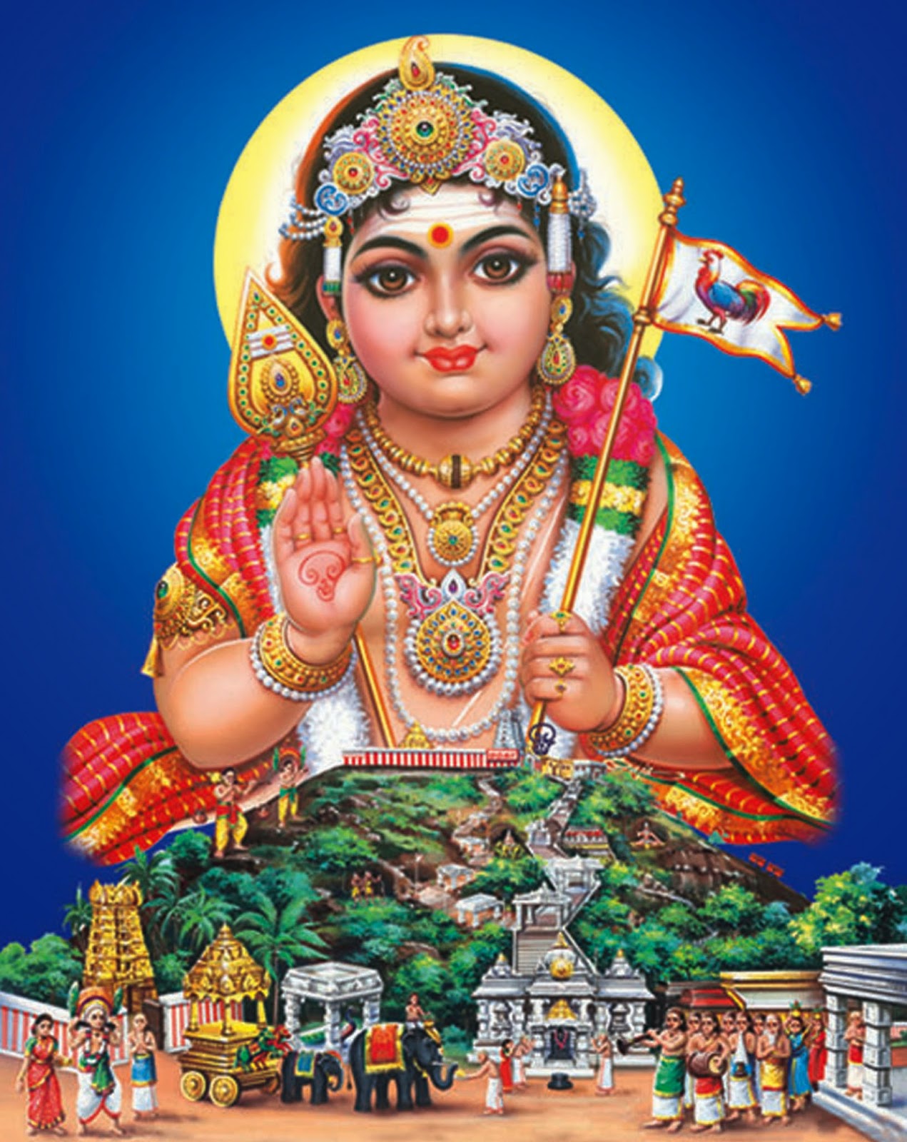 Gods-Leaders-Images-Drawings: Lord Muruga / Lord Subramanya / Lord ...