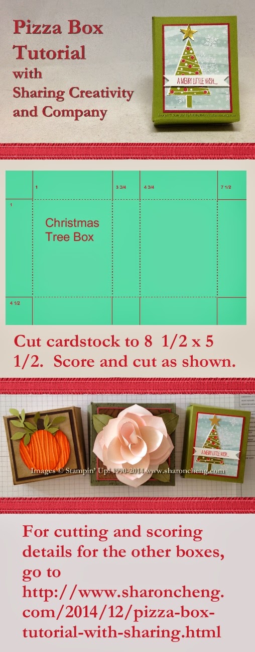 SHARING CREATIVITY and COMPANY: Pizza Box Tutorial with Sharing ...