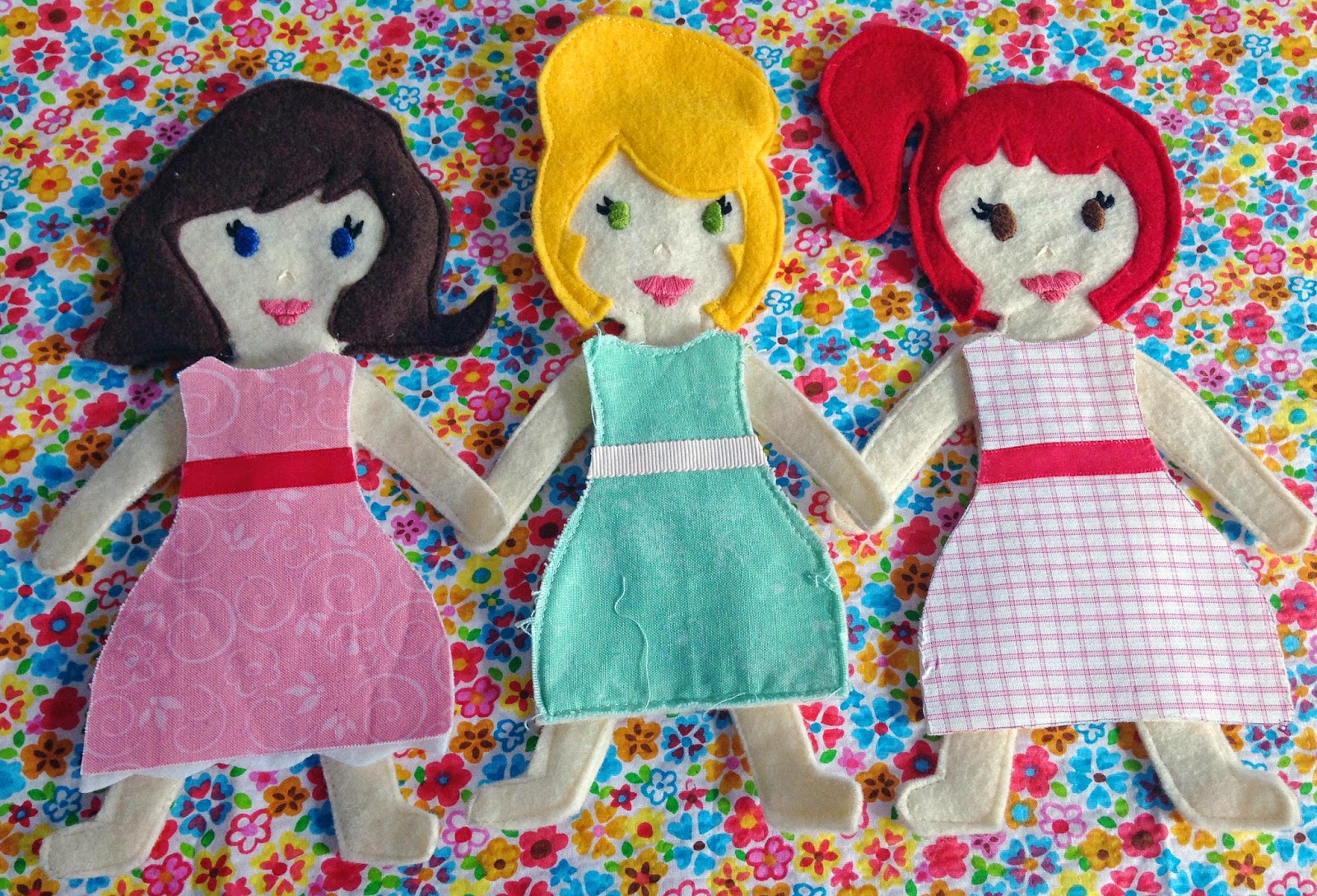 Our Little Baby: Felt Paper Dolls