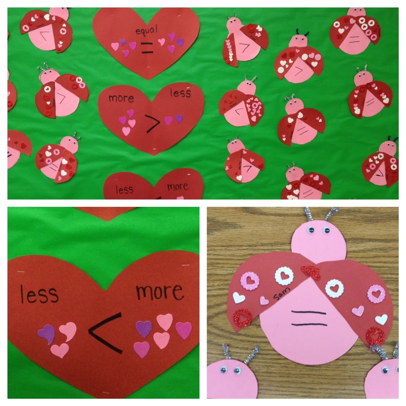 Love Bug Math: More Than, Less Than, Equal - Apples & ABC's