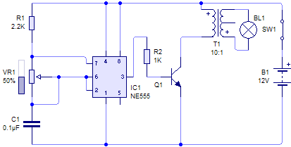 Skema rangkaian inverter AC ke DC ~ Elektronika Industri