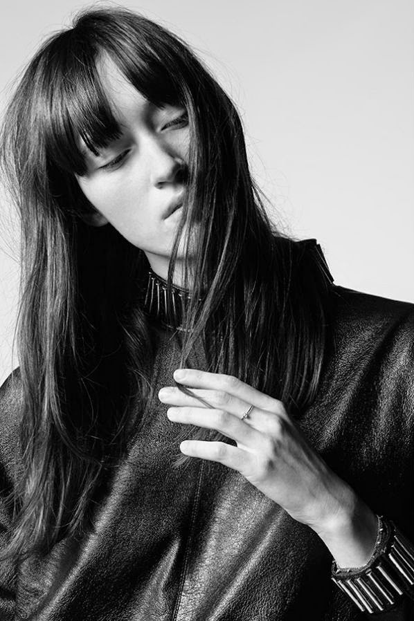 Saint Laurent Paris Pre-Fall 2015 Campaign featuring Helena Severin