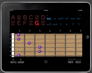 Gadget Discovery: Guitar Chords App, great to learn your guitar chords