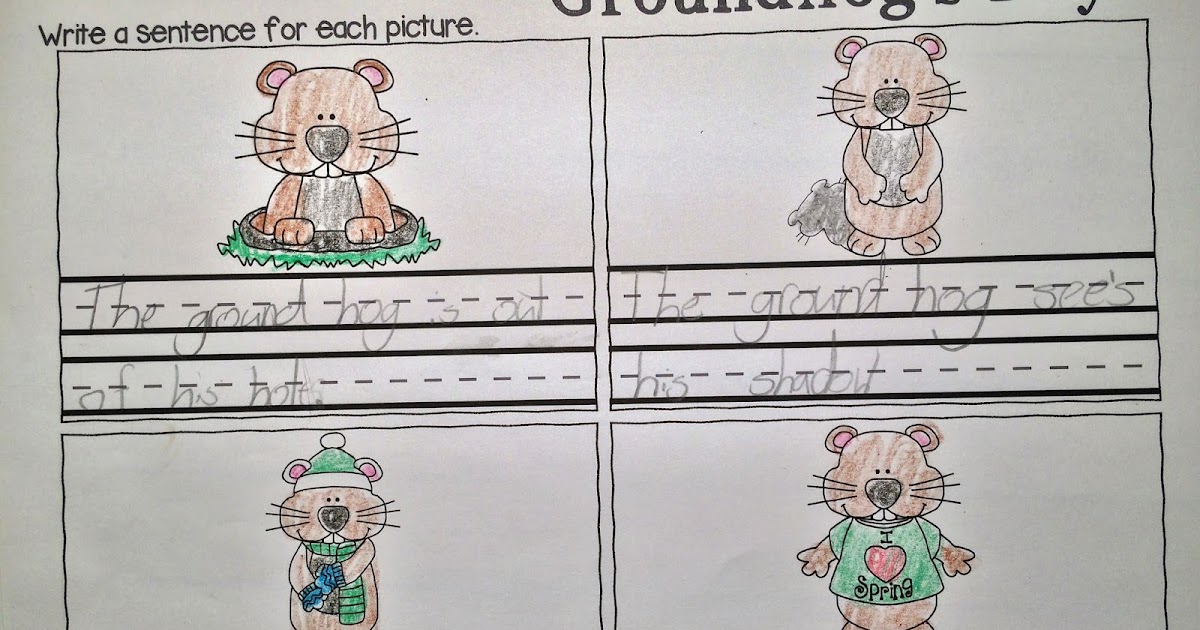 February Writing Freebie - First Grade Centers and More