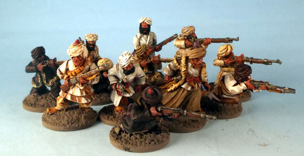 Tom's Toy Soldiers: Old Glory (and some Tiger Miniatures) Pathans (3)