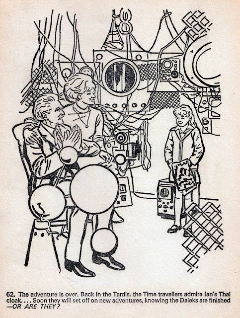 BLIMEY! The Blog of British Comics: Dalek colouring book (1965)