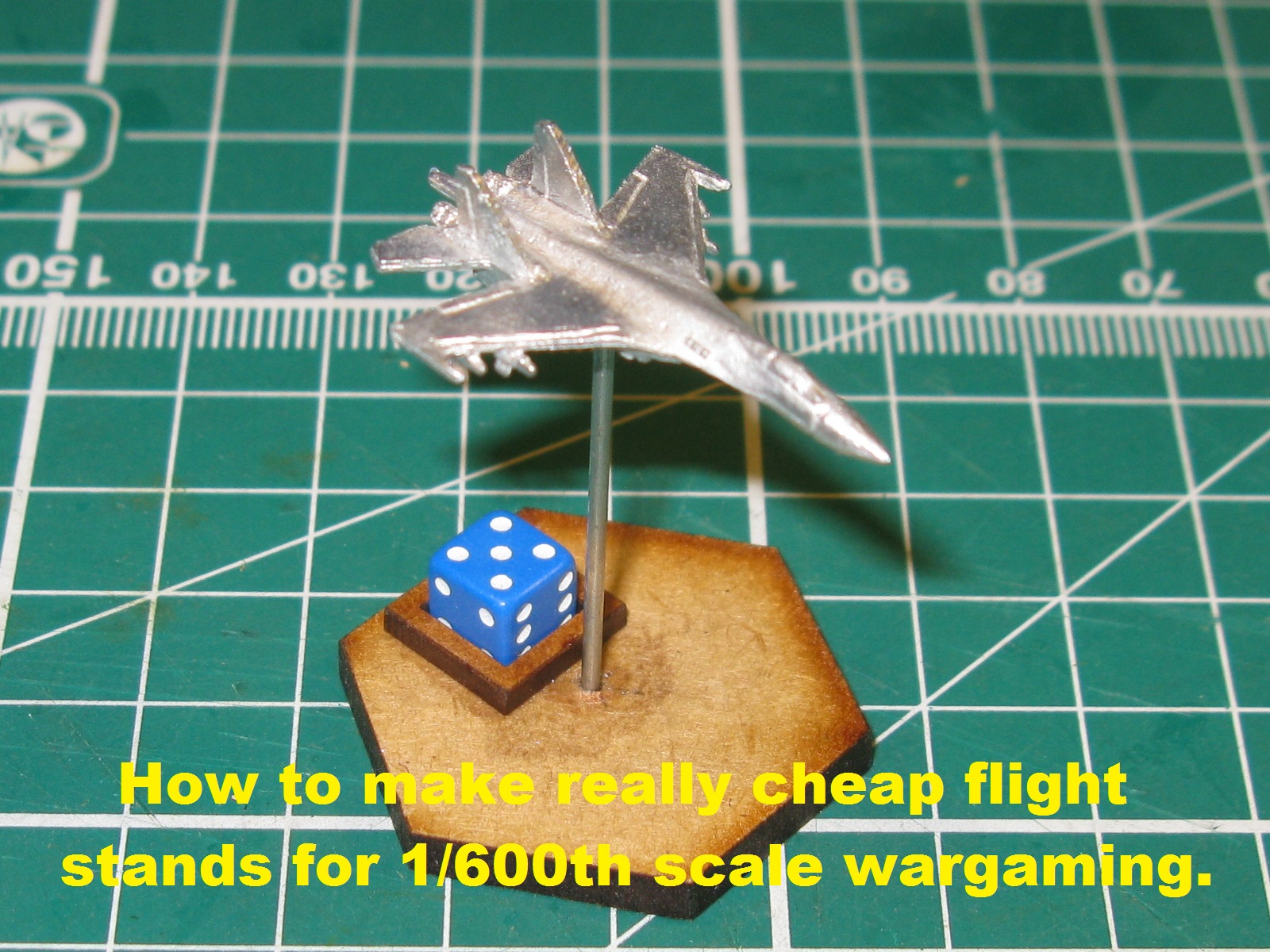 Jim's Wargames Workbench: Home Made Flight Stands How to..?