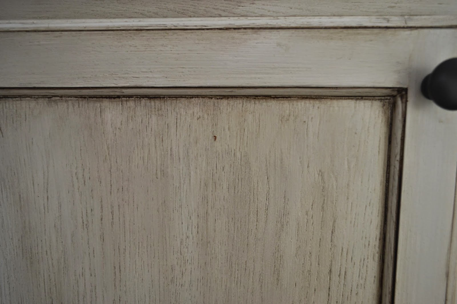 Tea Stain Glaze Cabinets