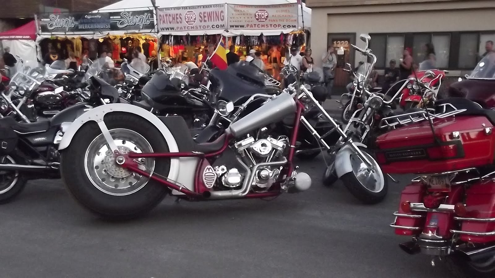 Erik's Motorcycle Trips: Day 8... Hot Springs & Sturgis Nightlife.