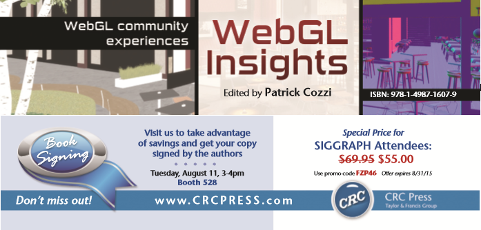 WebGL Insights: WebGL Insights book signing at SIGGRAPH 2015