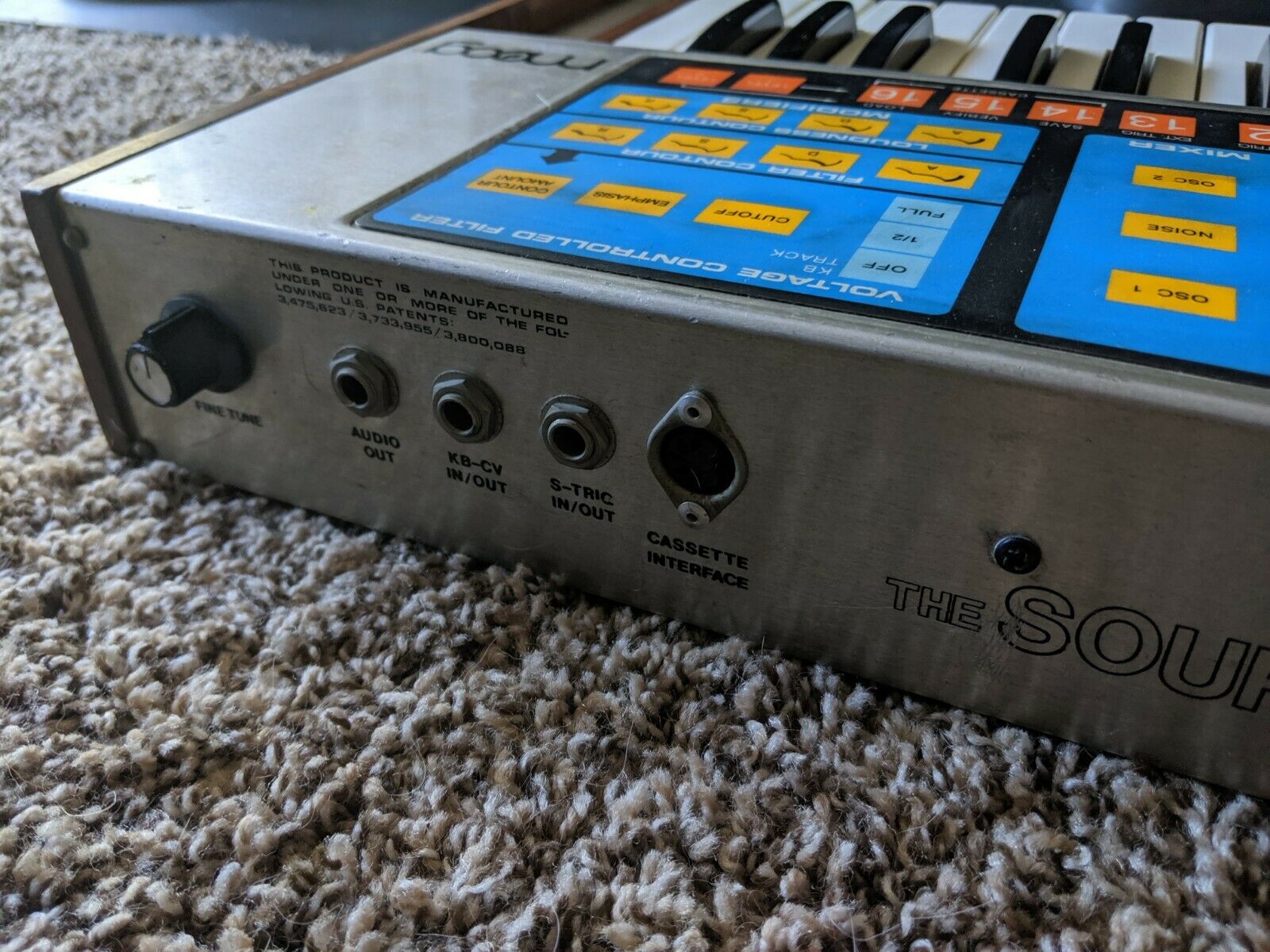 MATRIXSYNTH: Moog Source, classic analog synthesizer