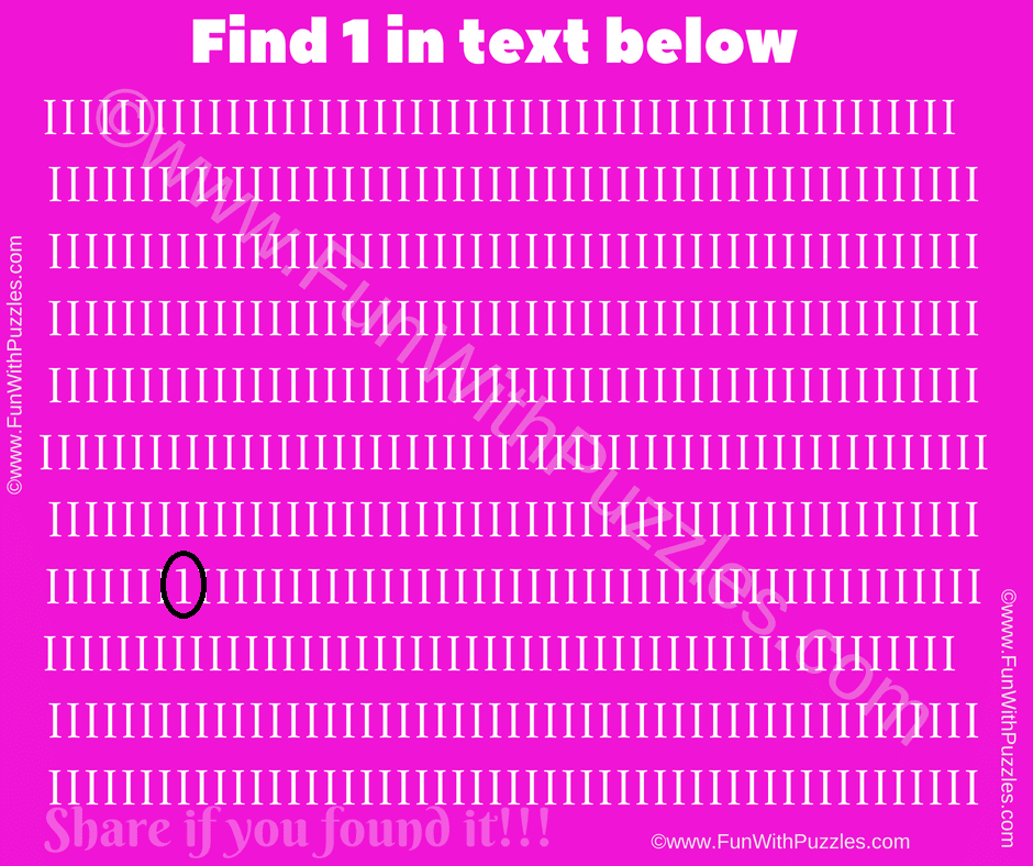 Hidden Number Puzzle Challenge | Observation Skills Test