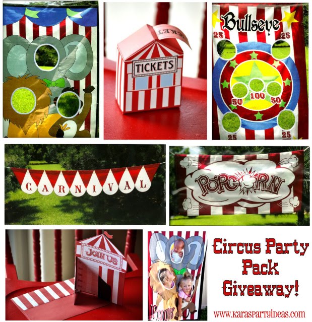 Kara's Party Ideas WINNER of the CIRCUS/CARNIVAL PARTY PACK! | Kara's ...