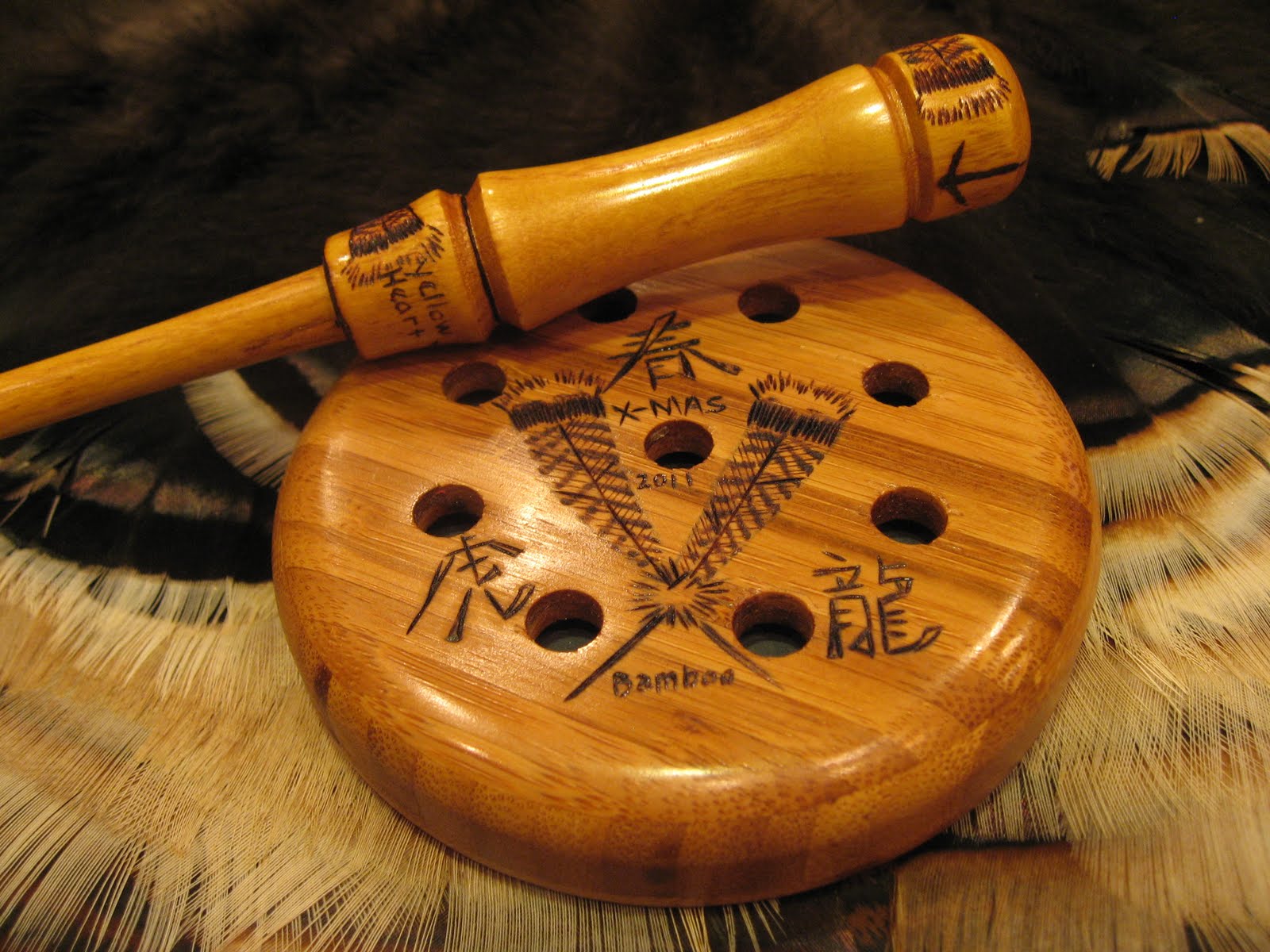 Shine Box Turkey Call: X-Mas Bamboo Pot Calls