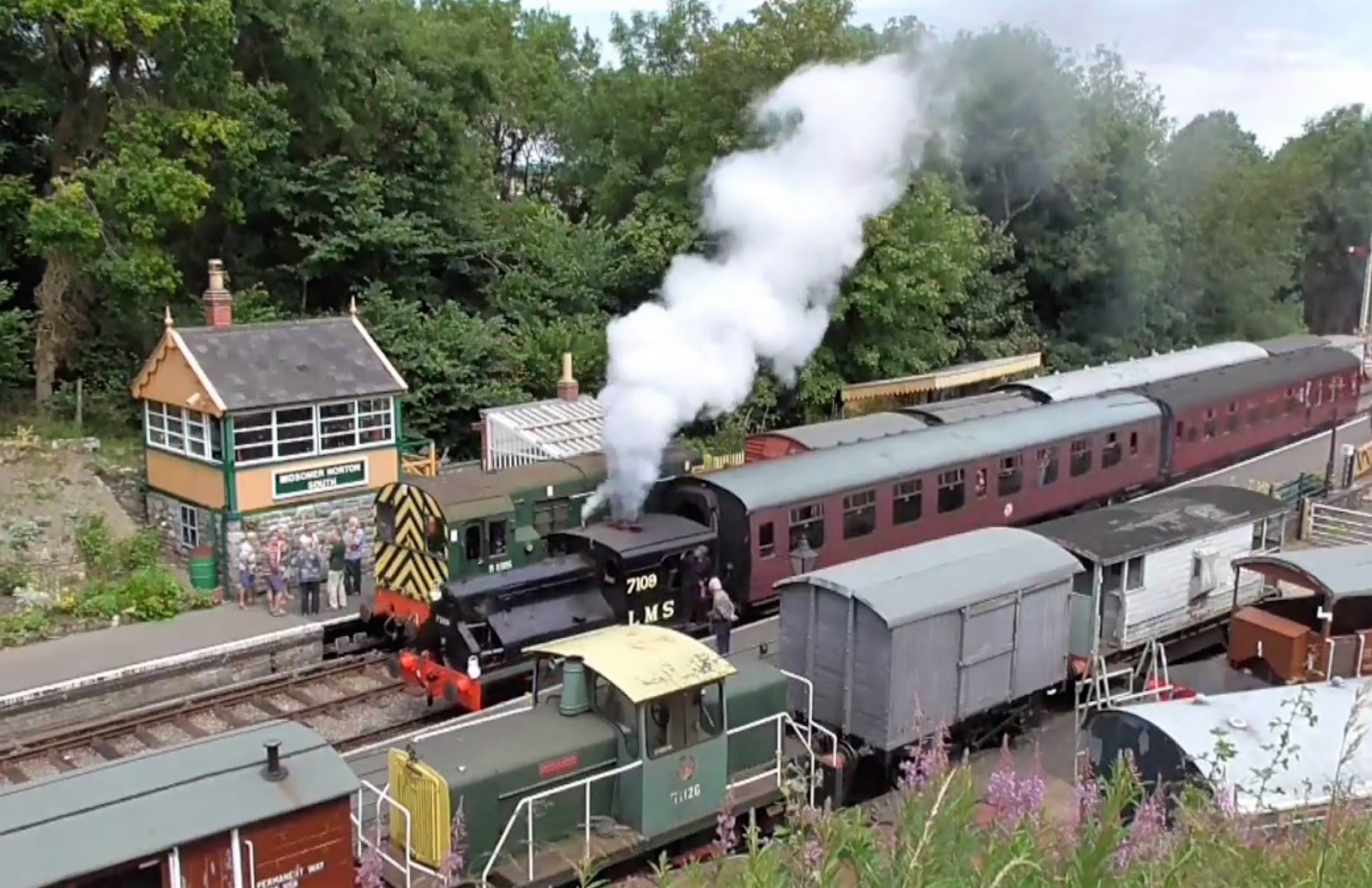 Sentinel Steam Loco 7109: Operating Experience (1)