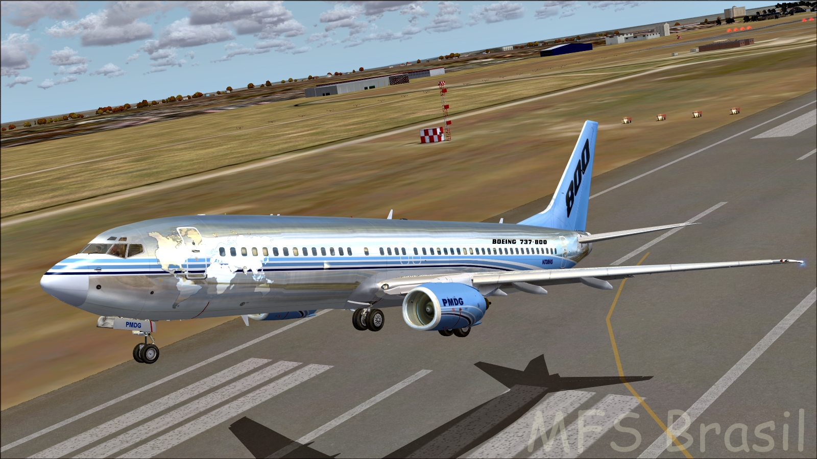 MFS Brasil: Boeing 737-600/700/800/900 PMDG - FS2004