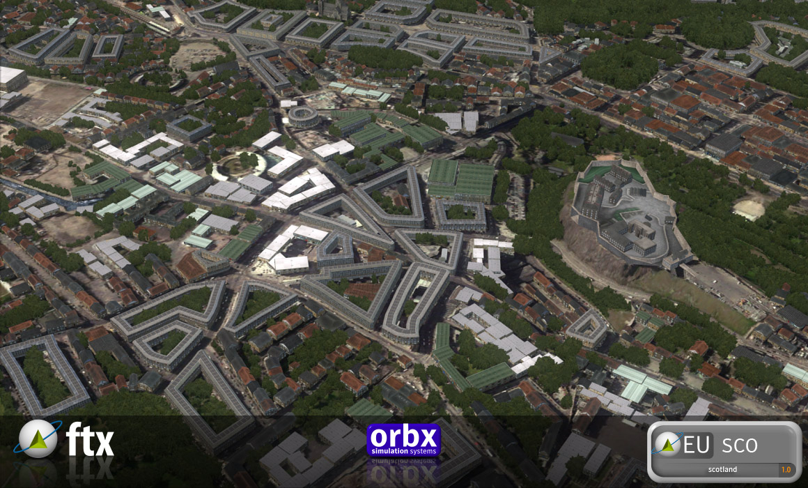AirDailyX: Orbx FTX EU Scotland - Edinburgh