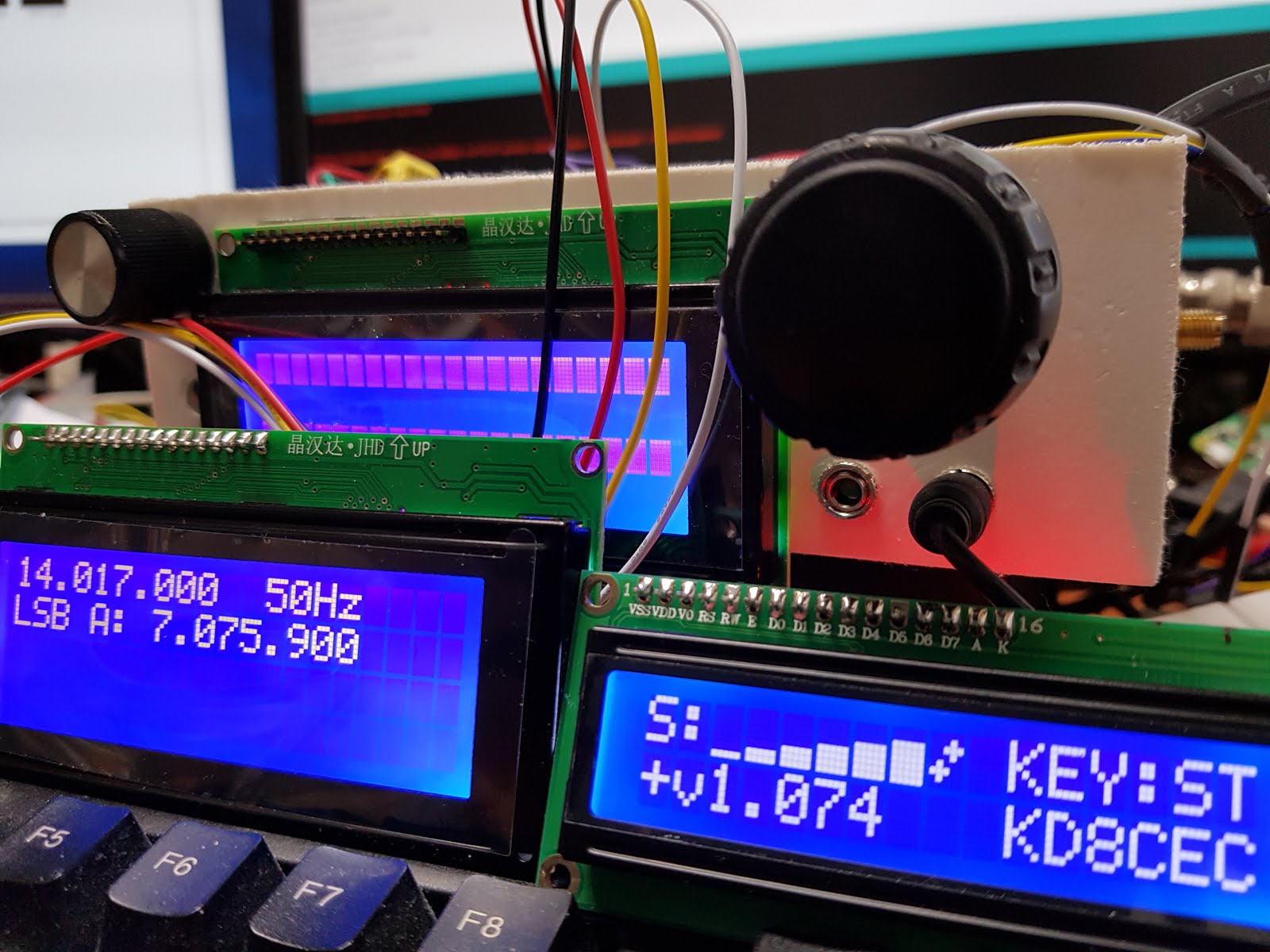 Setting S.Meter to uBITX with CEC Firmware Version 1.074 Beta