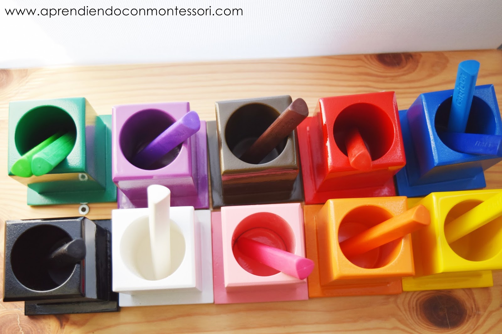 LOS COLORES AL ESTILO MONTESSORI. Ideas, actividades, materiales ...