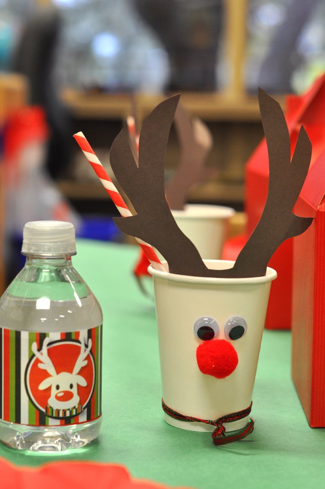 The Party Wall: Rudolph-themed Christmas Party