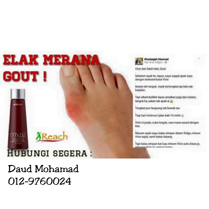 Cara Melegakan Kesakitan Gout Dan Rawatan Alternatif Sakit Gout Paling ...